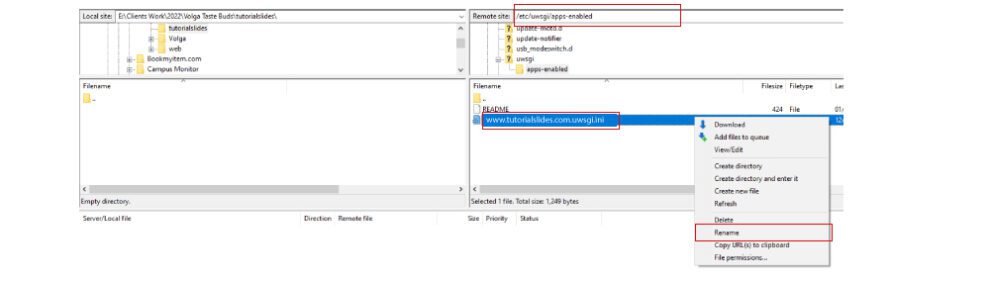 How to setup Django application on Cloudpanel with uWSGI and nginx – Tutorialslides